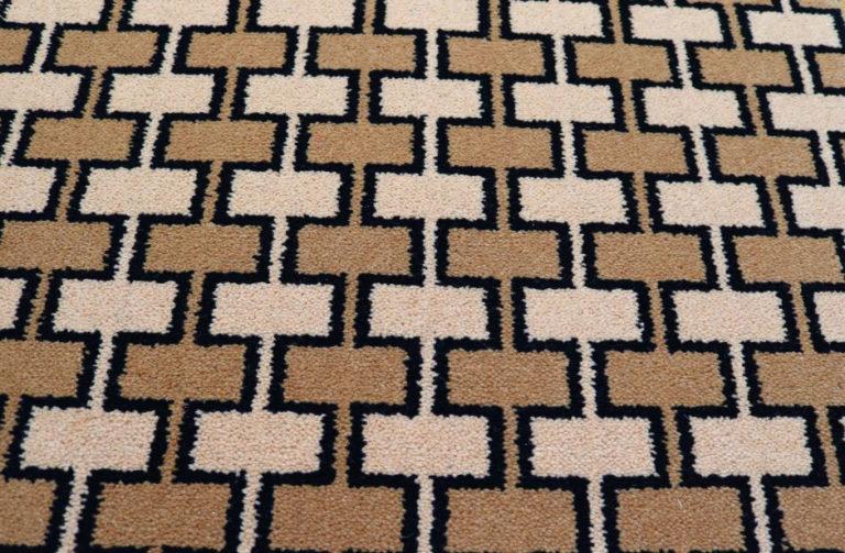 Axminster Wool Carpets, Large Brighton. Beige, Dark Beige, Black ...